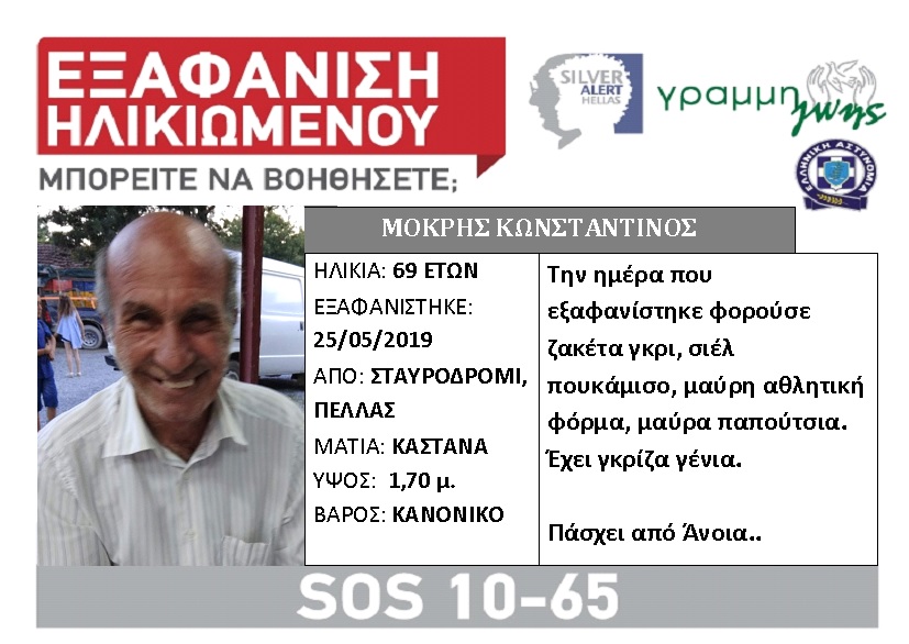 ΑΠΟ ΤΟ ΣΤΑΥΡΟΔΡΟΜΙ ΠΕΛΛΑΣ ΕΞΑΦΑΝΙΣΗ ΑΤΟΜΟΥ - ΒΟΗΘΗΣΤΕ | TASTV.gr | Τα ...
